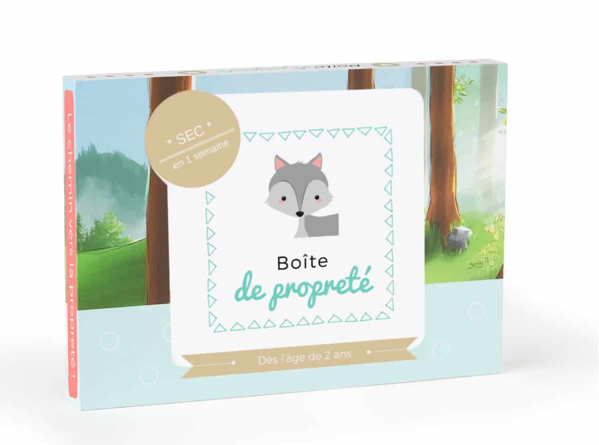 Boîte de propreté - Apprentissage de la propreté